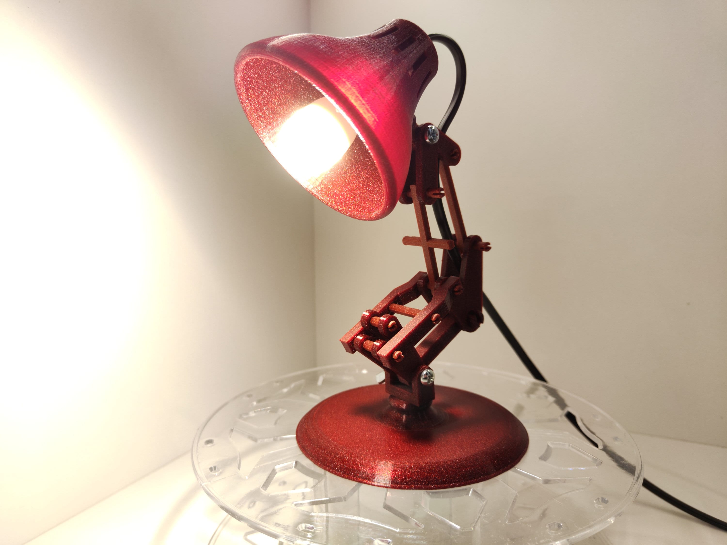 Handcrafted Pixar Lamp Iconic Desk Lamp in High-quality Plastic Art ...