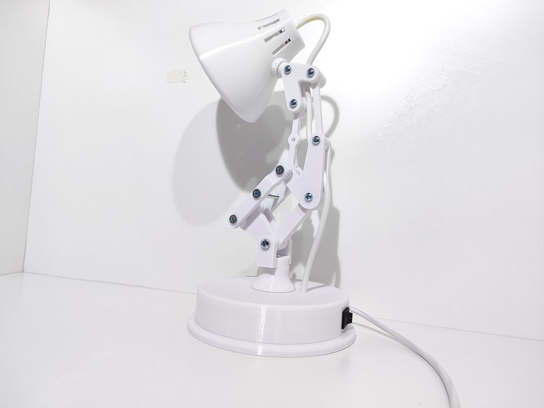Table Lamp PIXAR LAMP Adjustable Desk White Task Lamp Articulated Table ...