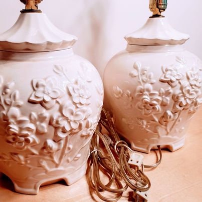 Lamps With Silk Shades - Etsy