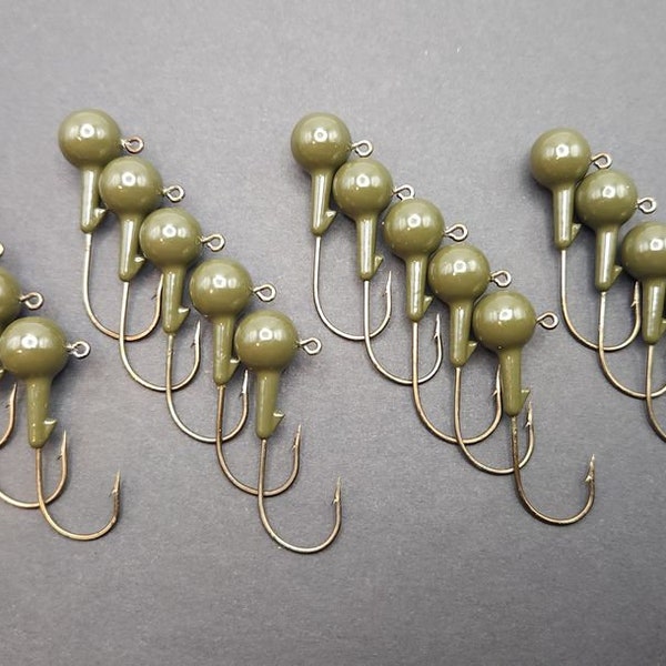 Green Pumpkin Jigs - Etsy