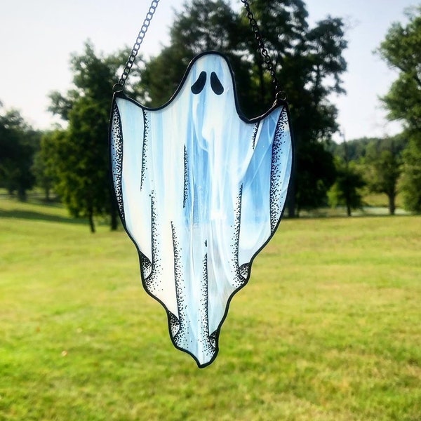 Stained Glass Ghost - Etsy