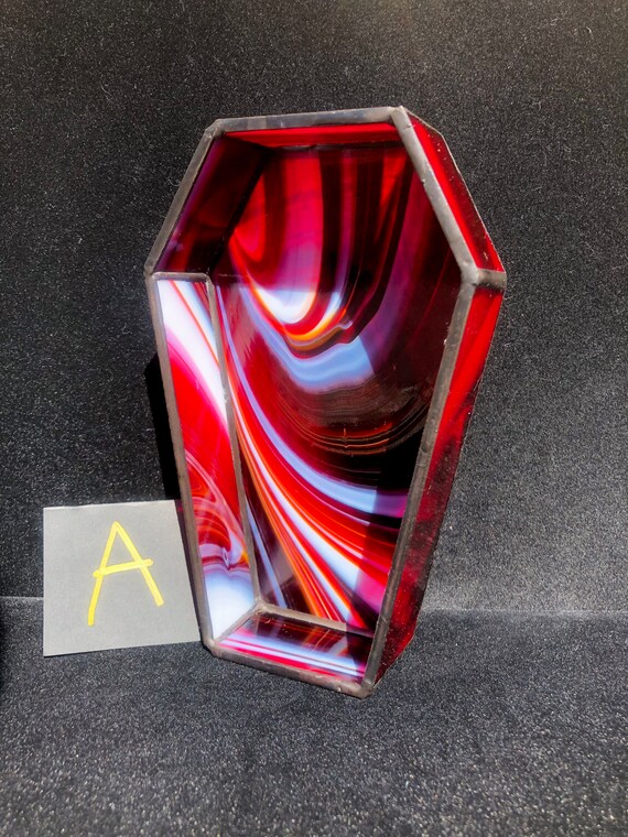 Blood and Bone Glass Coffin Trays - Etsy