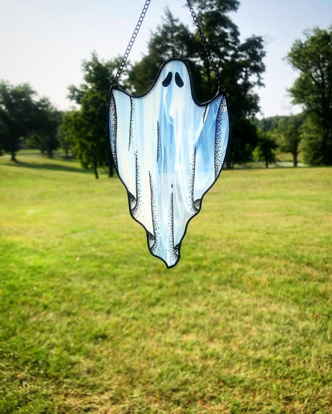 Floating Ghost Sun Catcher - Etsy