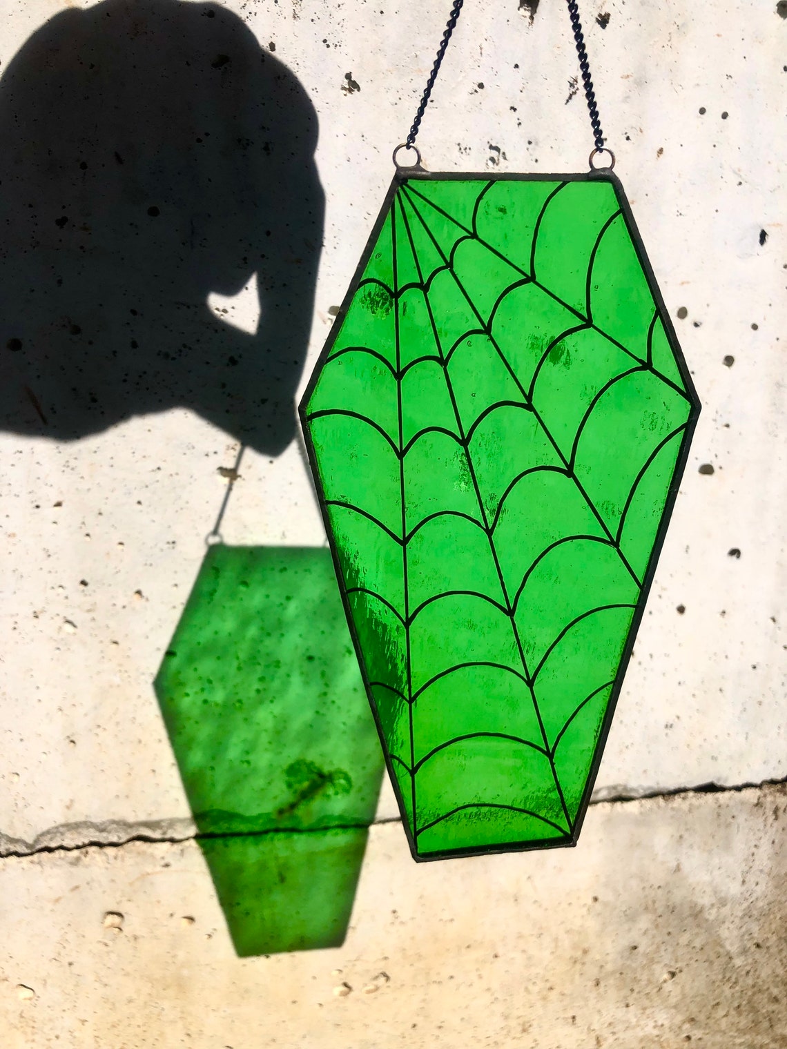 Coffin Stained Glass - Etsy