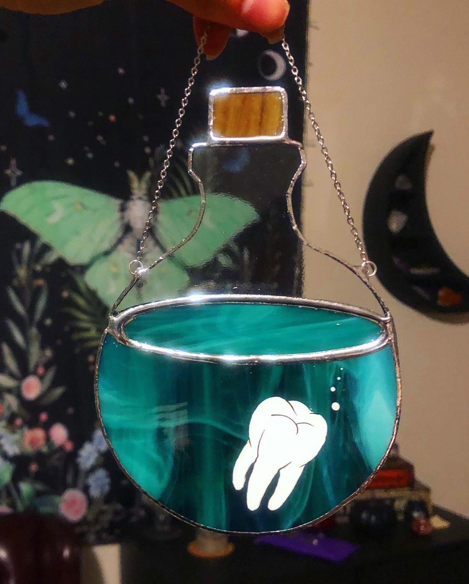 Tooth Potion Sun Catcher - Etsy