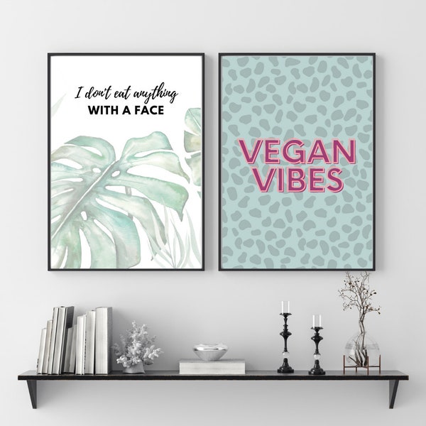 Vegan Poster - Etsy