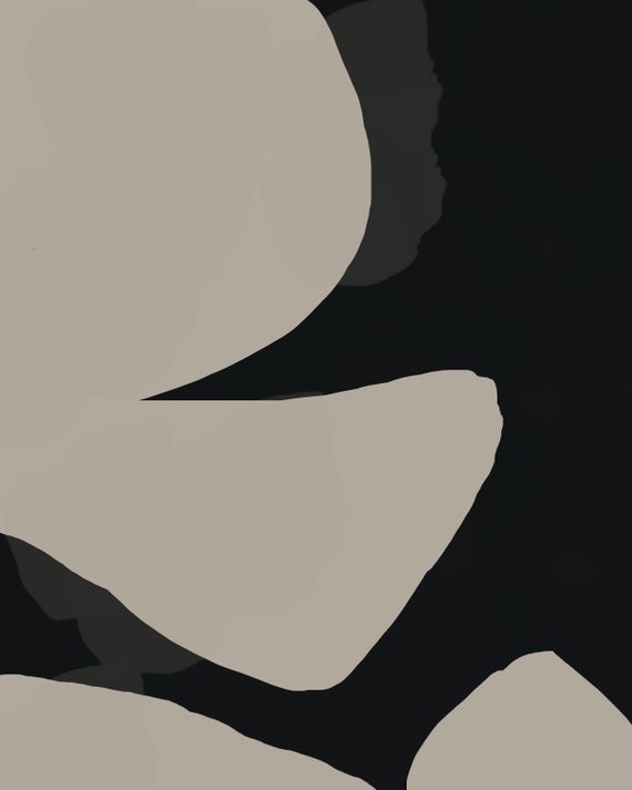 Modern Organic Abstract Art - Etsy