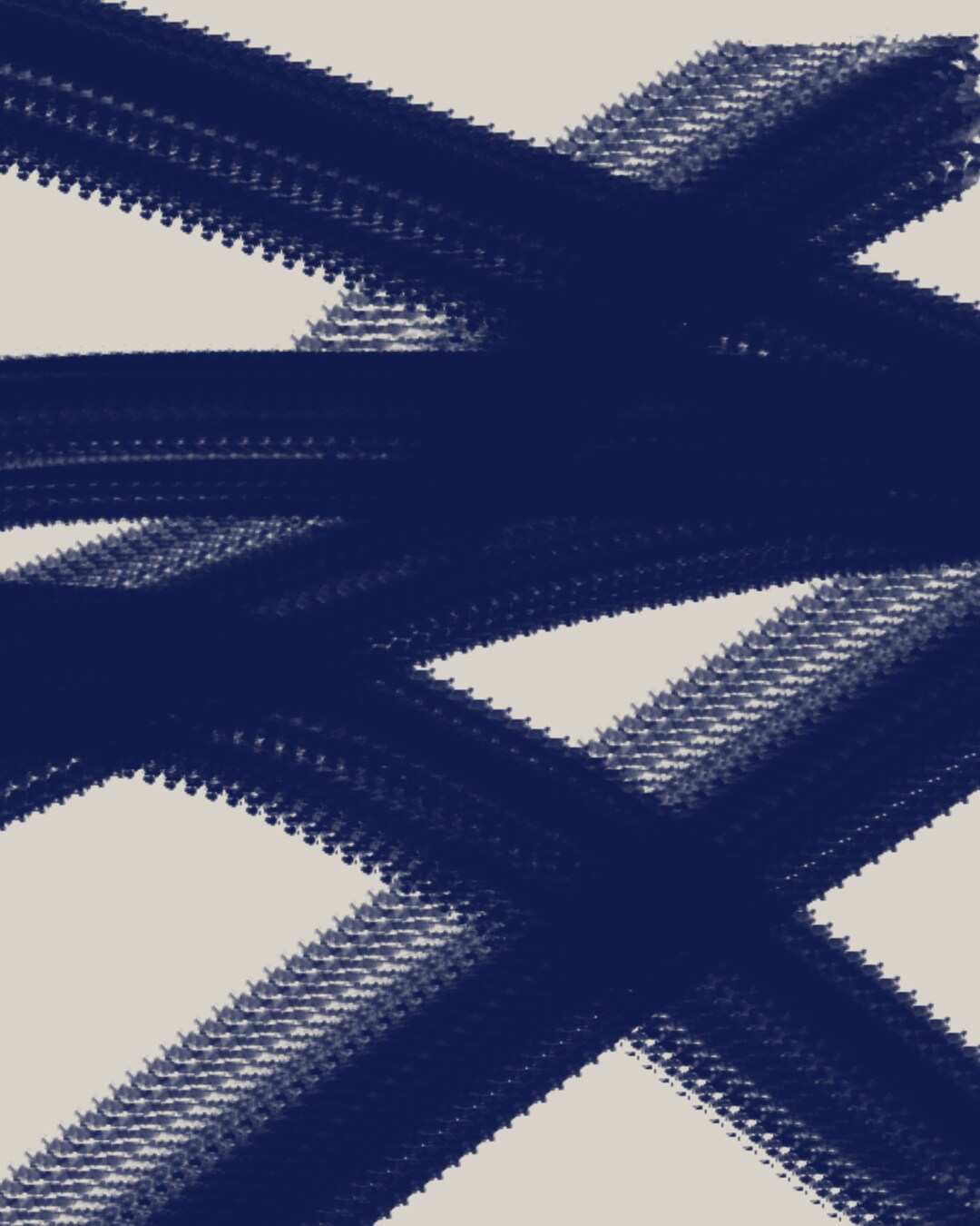 Indigo Lines 1 - Etsy