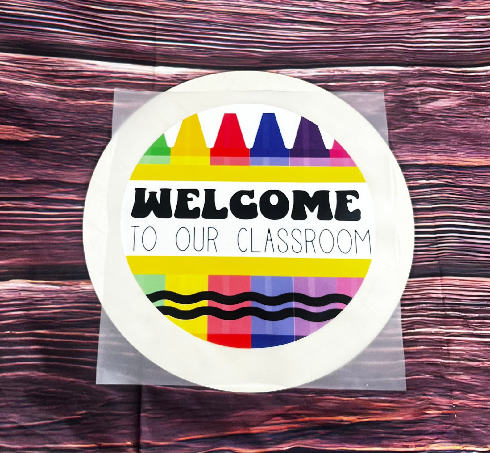 Welcome to Our Classroom Transfer - Etsy