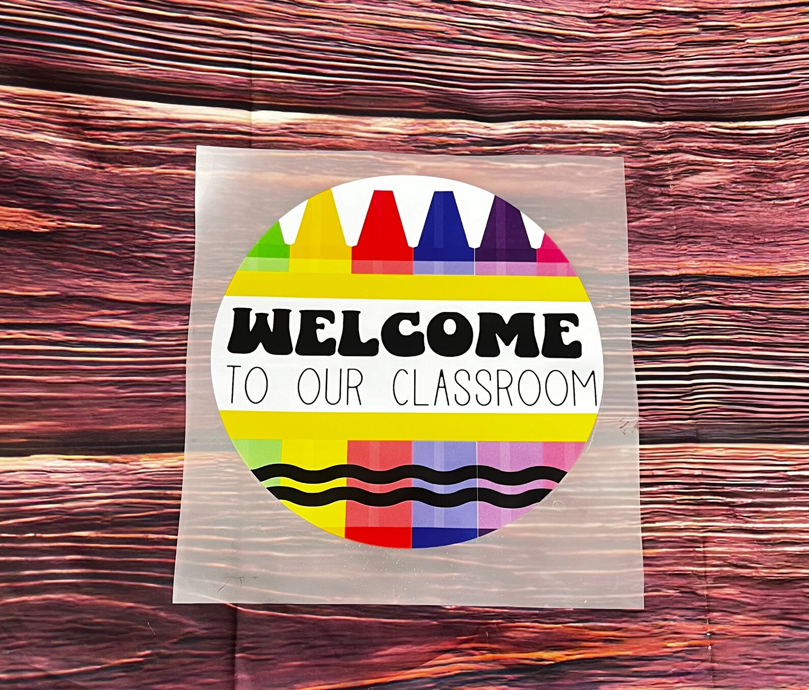 Welcome to Our Classroom Transfer - Etsy