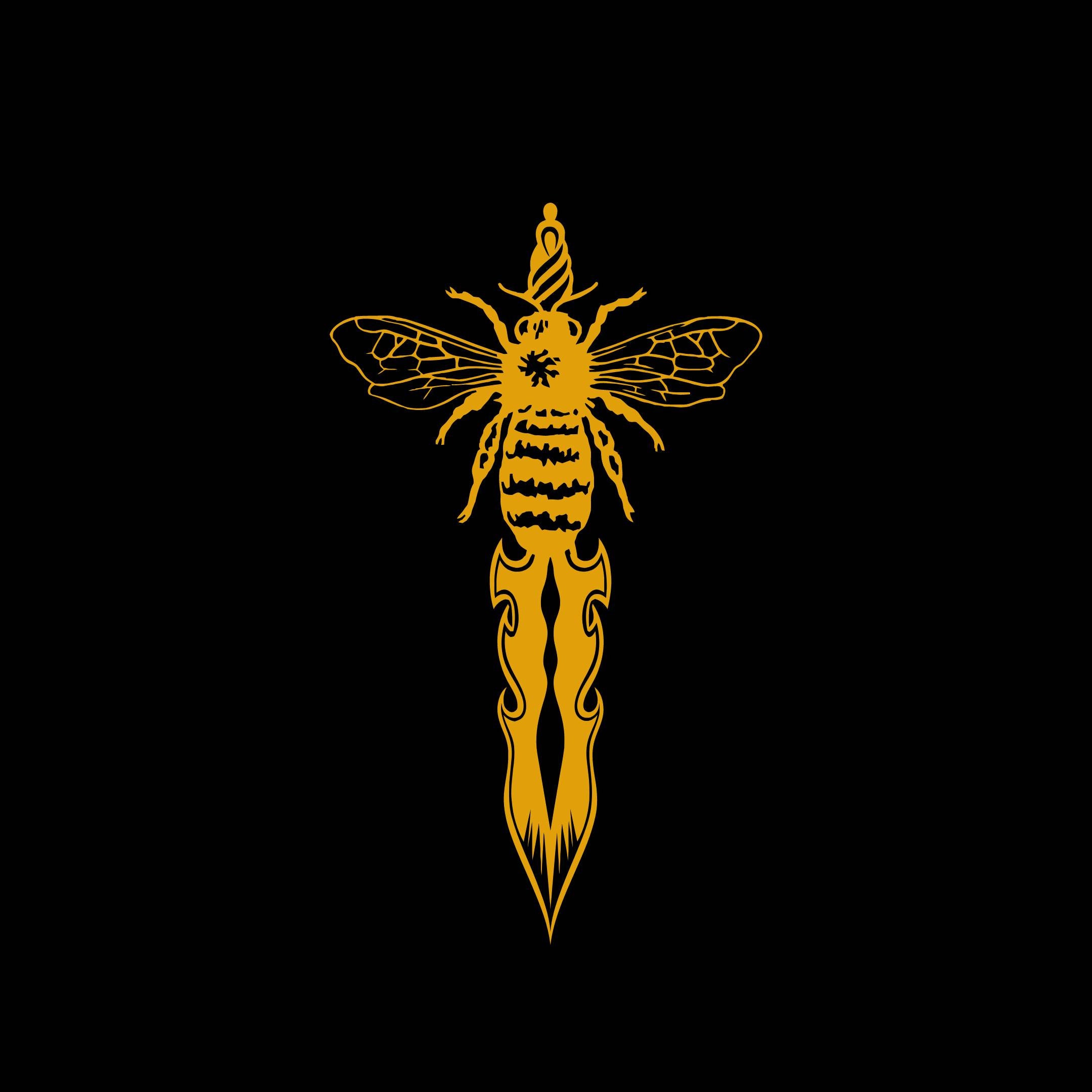 Bee Dagger Cottagecore Fantasy Cottage Core Fairy Goth SVG, Psd, DFX ...