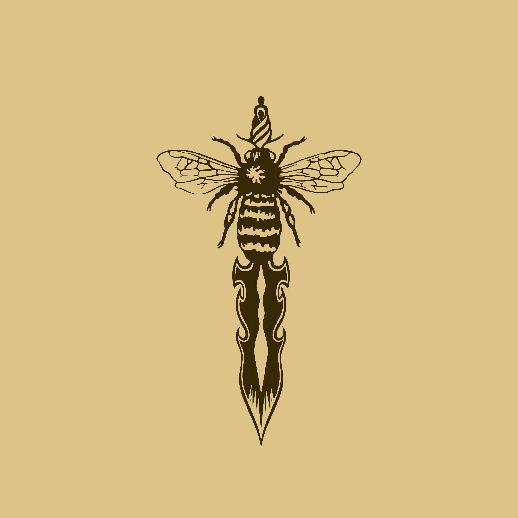 Bee Dagger Cottagecore Fantasy Cottage Core Fairy Goth SVG, Psd, DFX ...