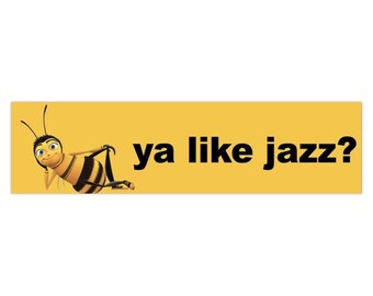 Jazz Bumper Sticker - Etsy