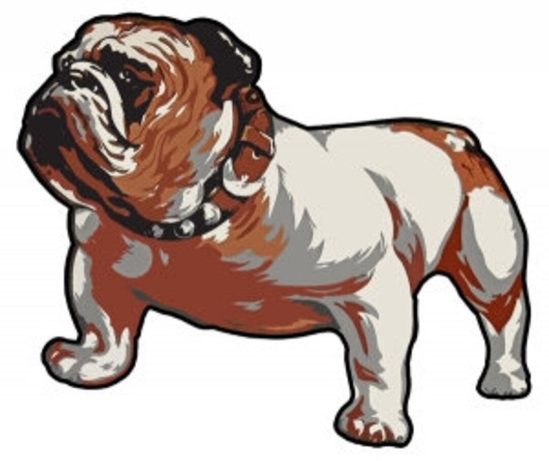 Mack Truck Bull Dog Reproduction Cut Out Animal Wall Art Metal Sign ...
