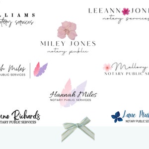 Notary Logo Bundle of 20 | Logo Bundle | Notary Logos | Notary Business ...