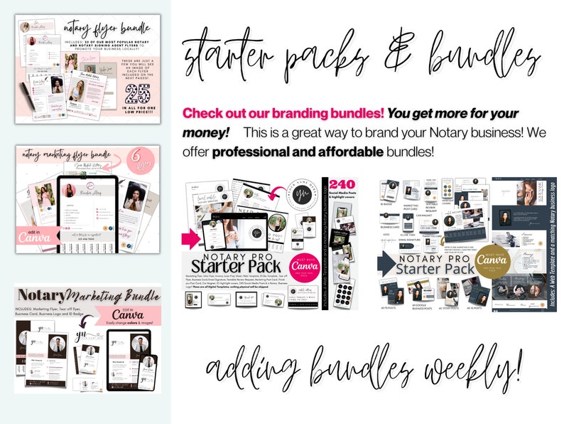 Notary Signing Checklist Notary Printable Notary Tools - Etsy