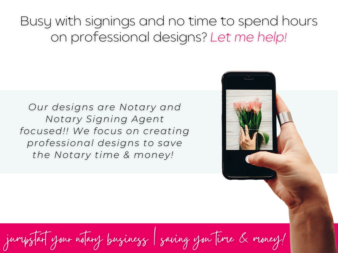 Notary Flyer Editable Notary Flyer Notary Marketing Flyer - Etsy