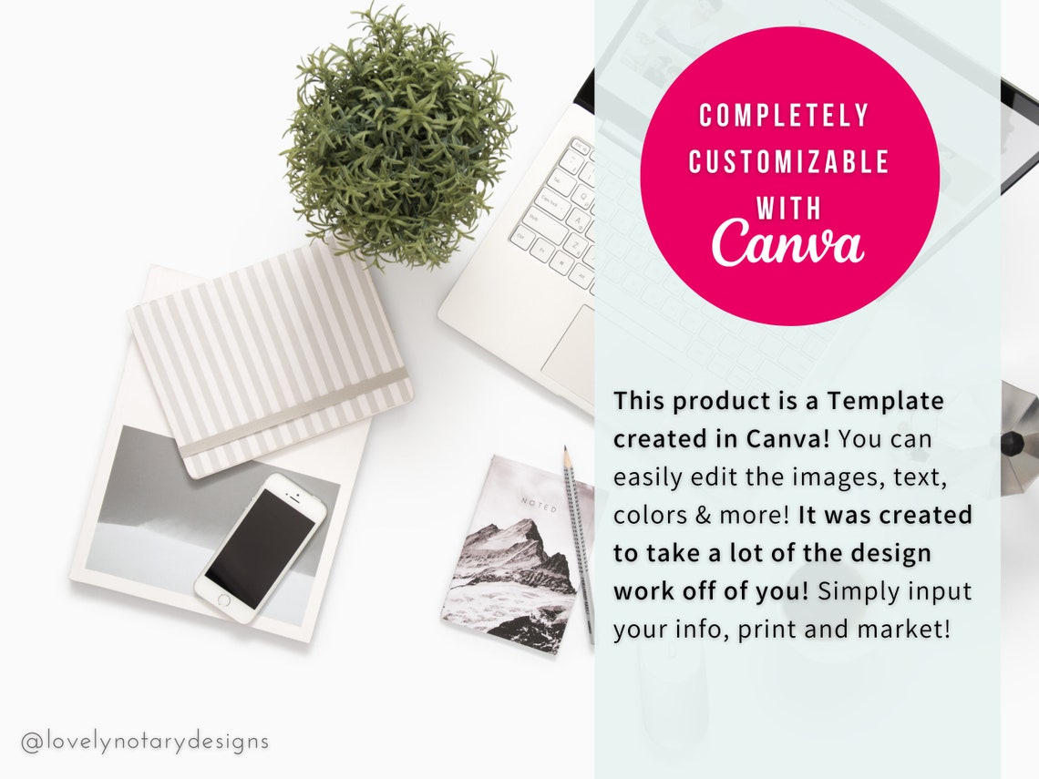 Notary Link in Bio Template Notary Notary Public Notary - Etsy