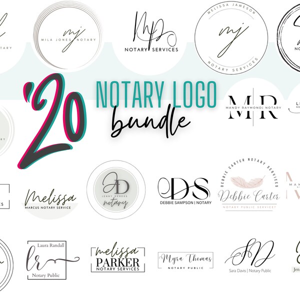 Notary Logo - Etsy