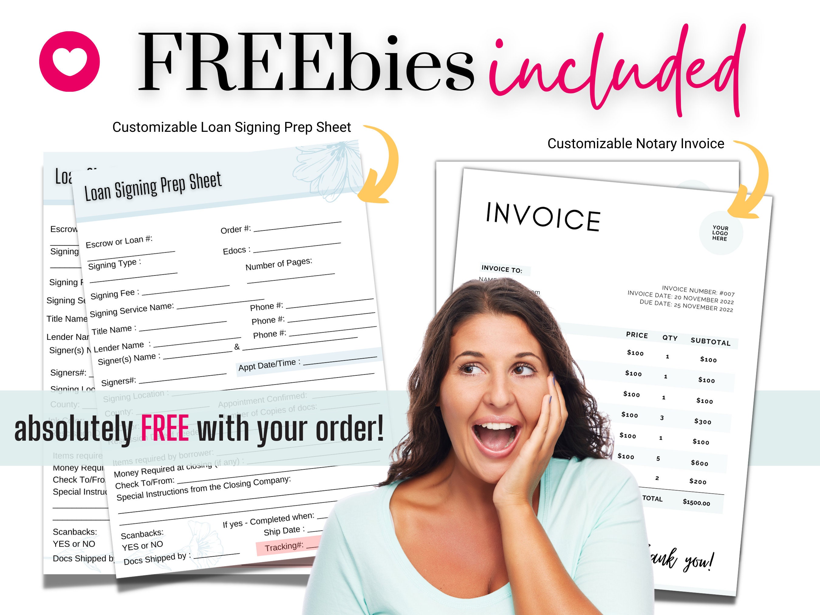 45 Notary Logo Bundle | Notary Public Logos | Notary | Notary Signing ...
