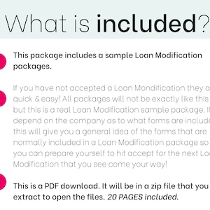 Loan Modification Sample Documents | Notary | Notary Signing Agent - Etsy