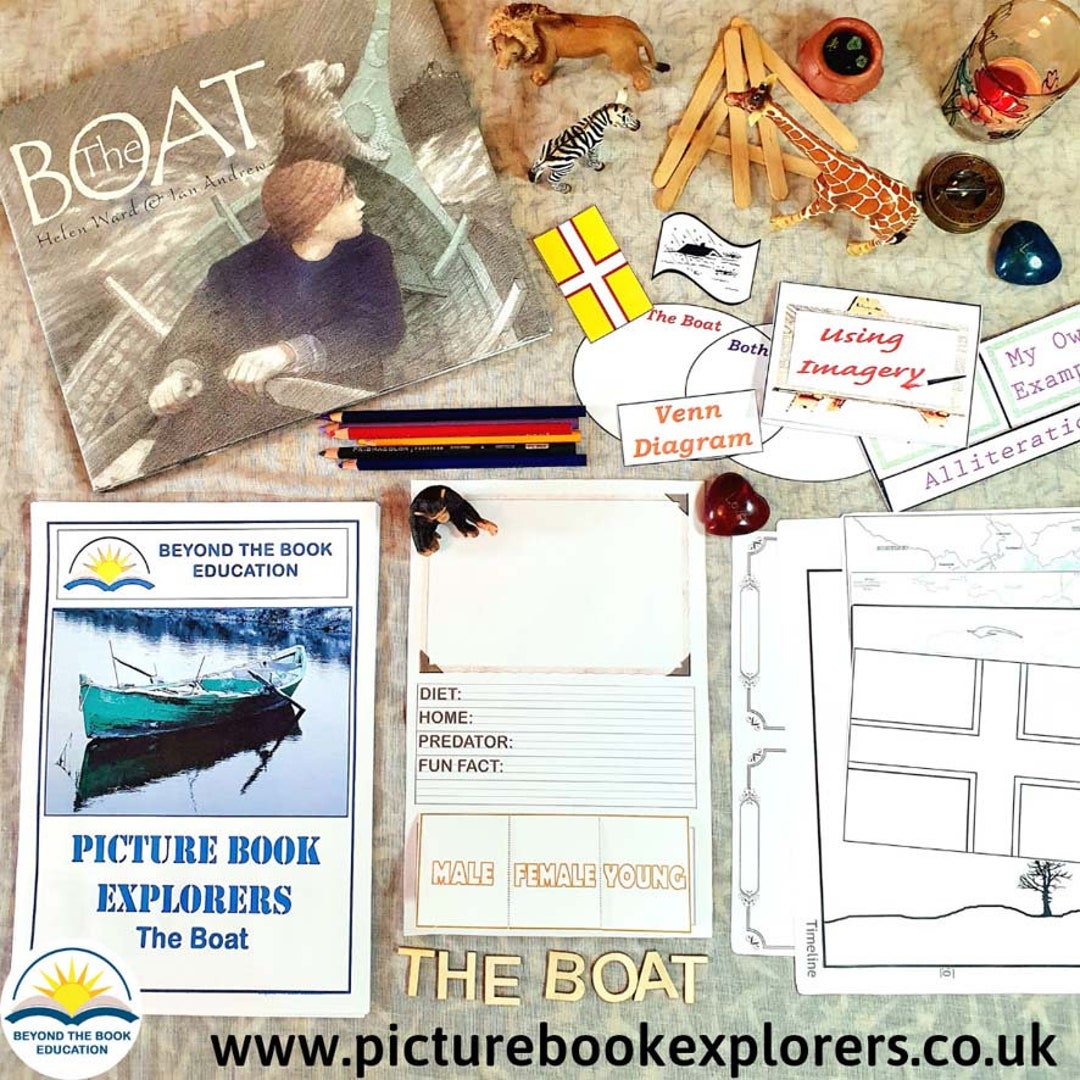 Picture Book Explorers ~ the Boat - Etsy