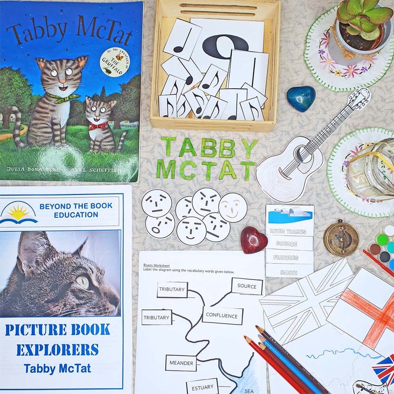 Picture Book Explorers ~ Tabby Mctat - Etsy