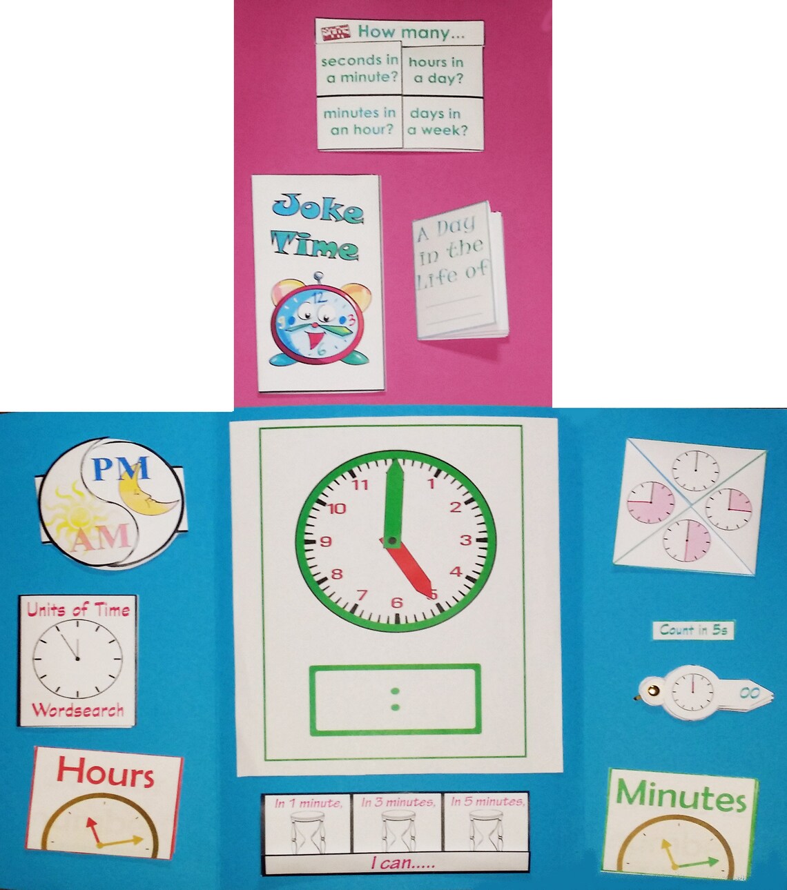 All About Time Lapbook - Etsy UK