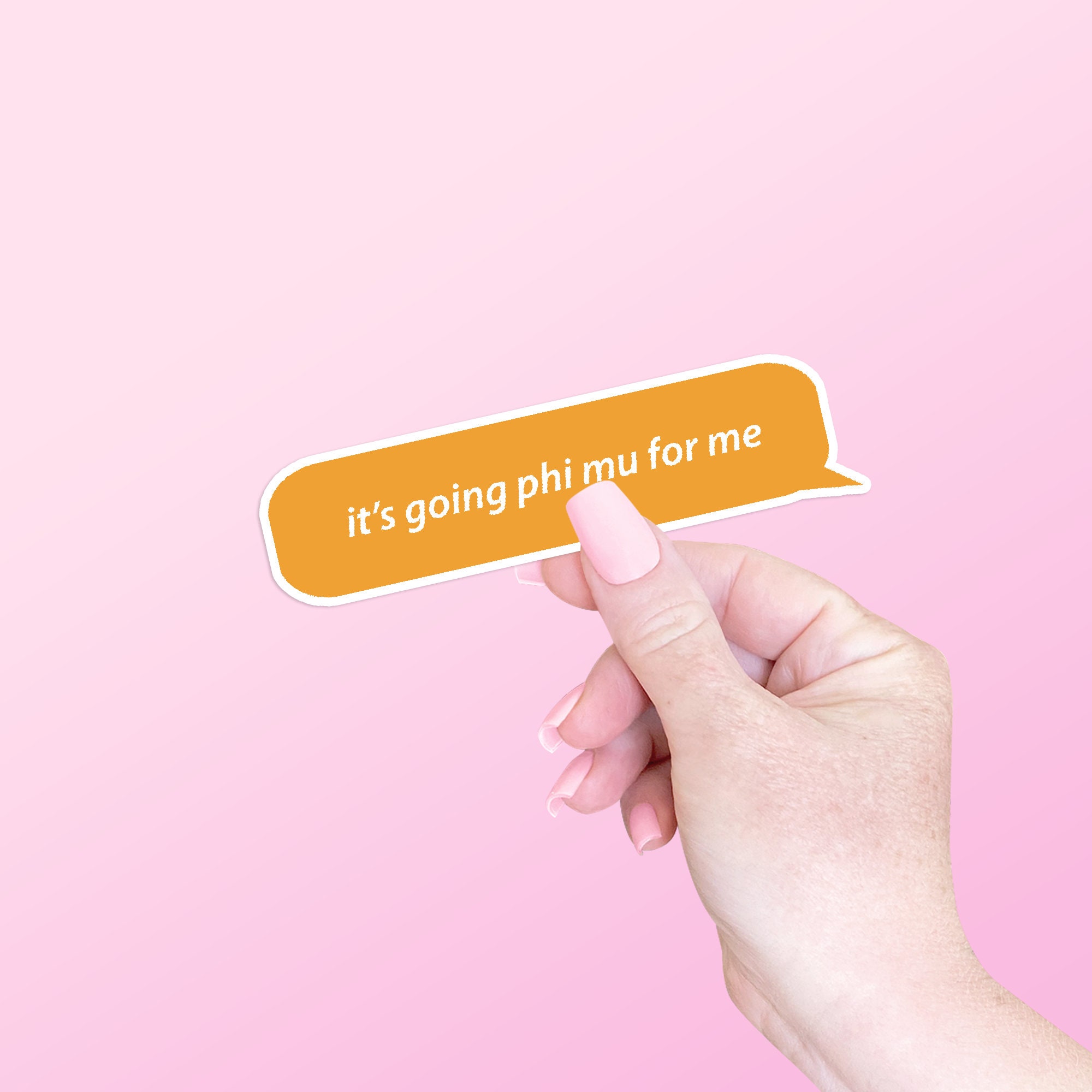 Custom Text Bubble Sticker, Water Bottle Sticker, Laptop Sticker ...