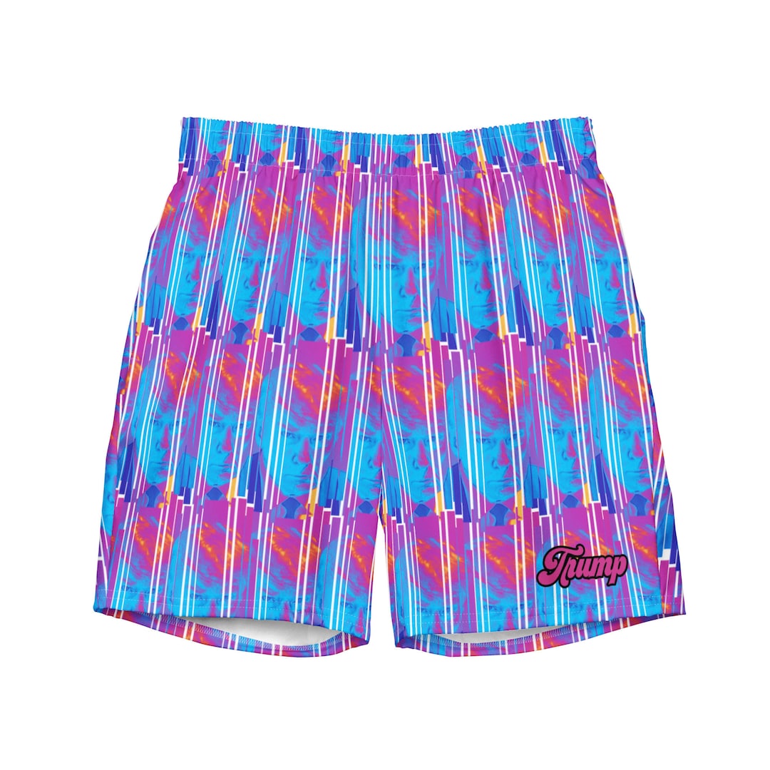 Donald Trump Fulton County Georgia Mugshot Men's Swim Trunks Politics ...