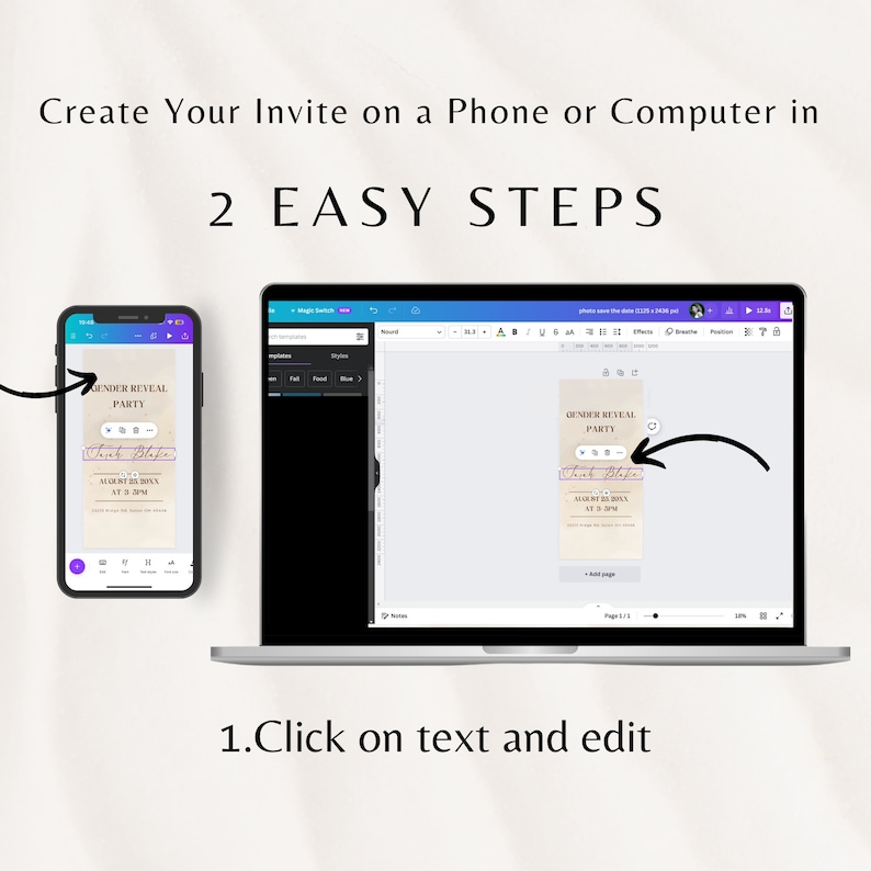 Animated Blue Twinkle Twinkle Little Star Baby Shower Party Invite ...