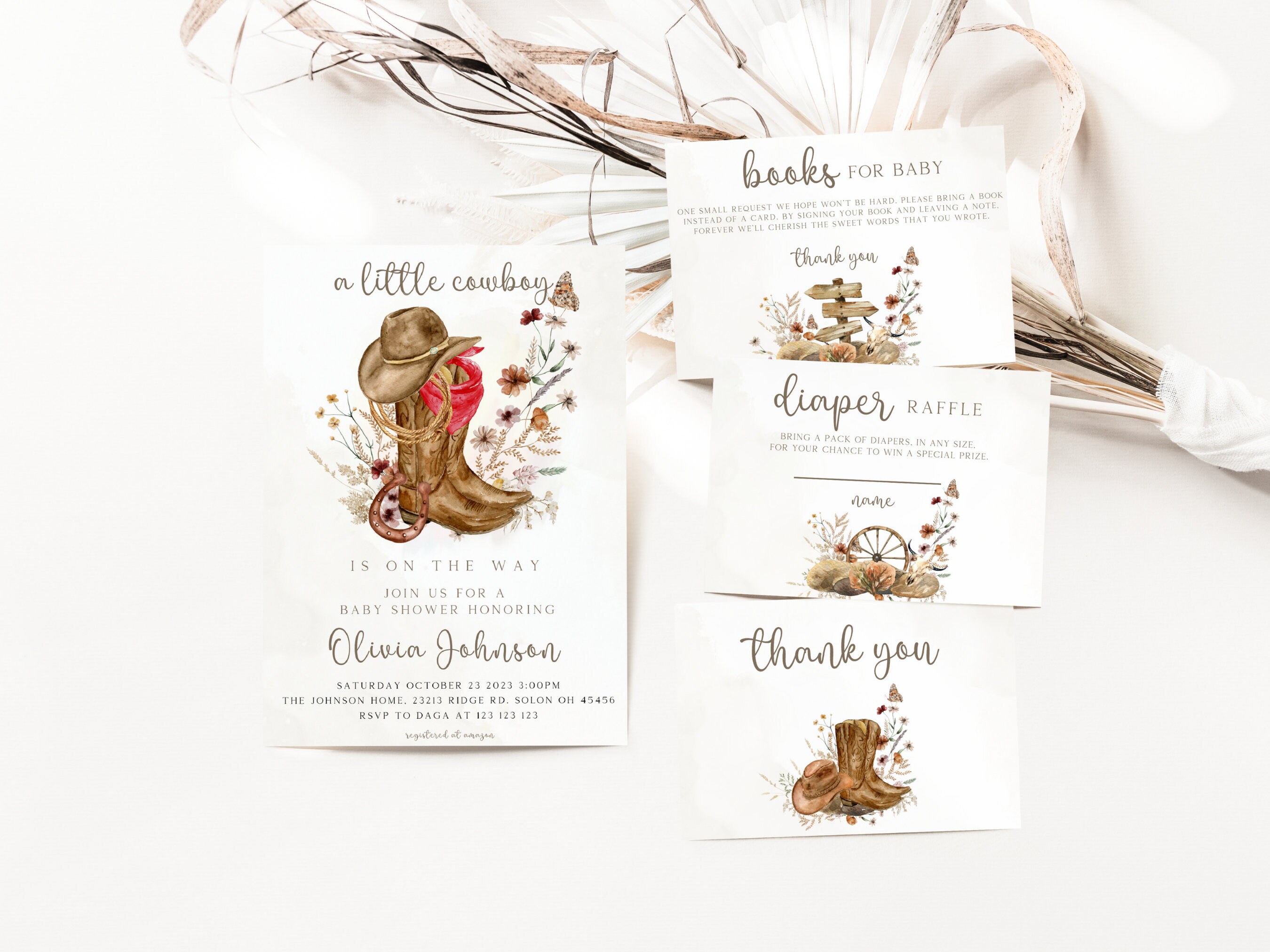 Cowboy Favor Tags Rodeo Thank You Tags Western Gift Birthday - Etsy