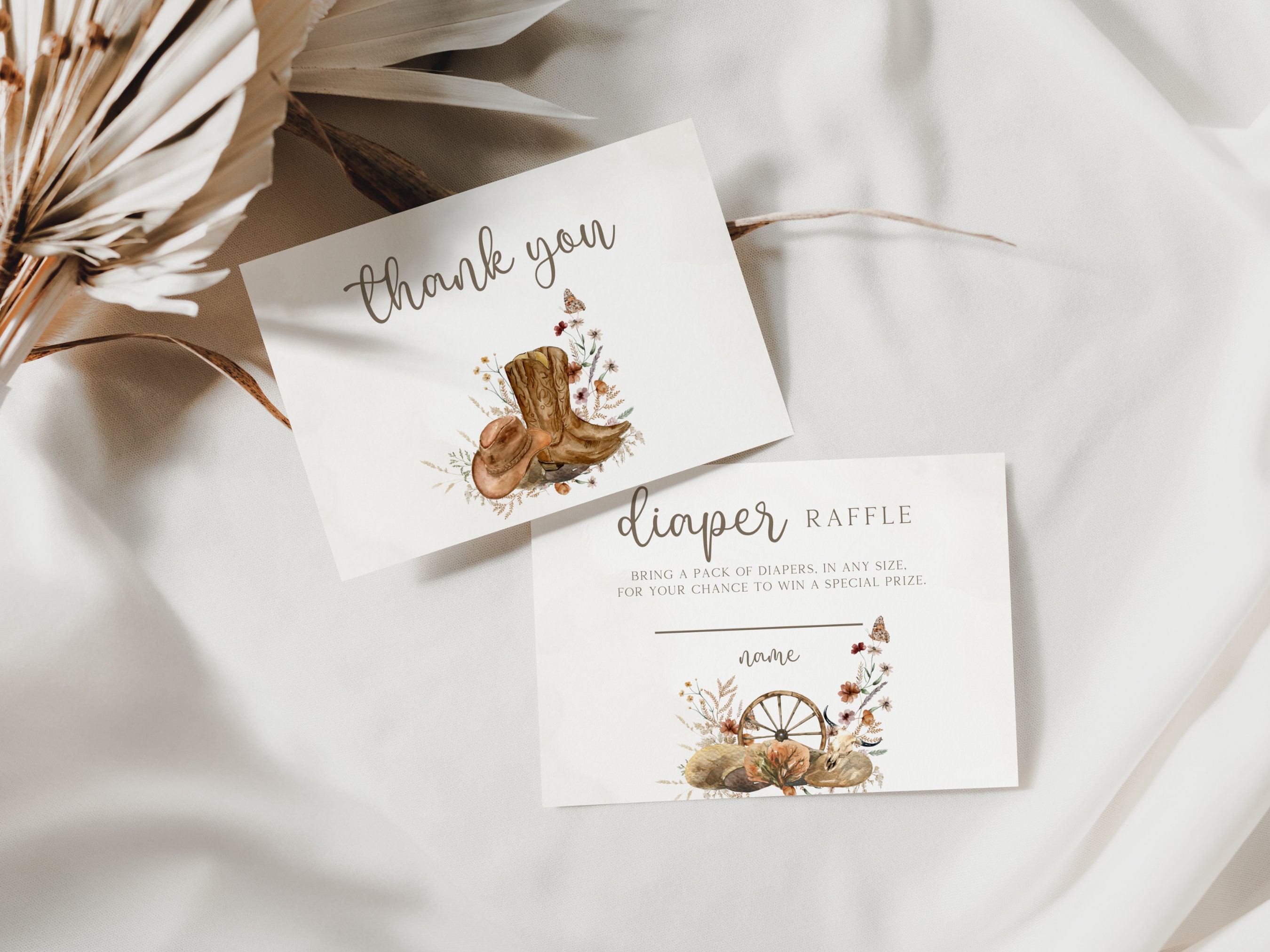 Cowboy Favor Tags, Rodeo Thank You Tags, Western Gift Birthday Tags ...