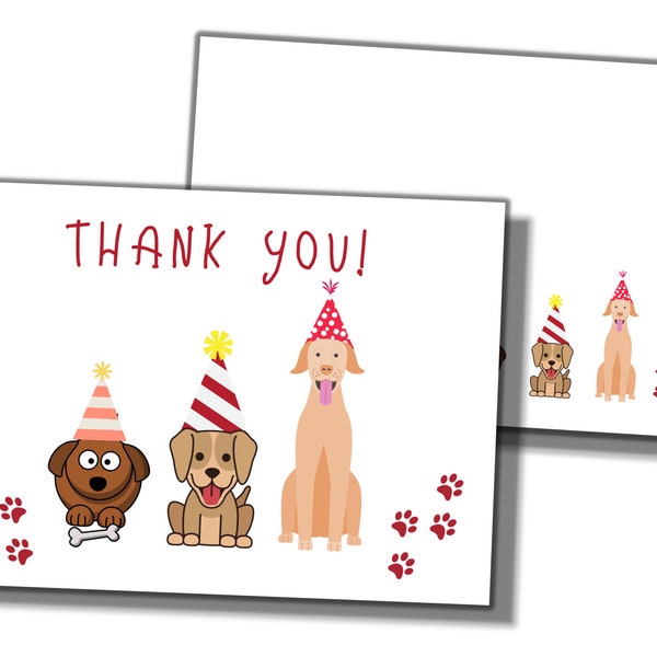 Puppy Thank You - Etsy