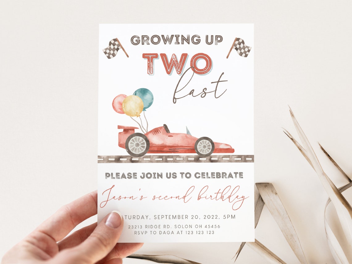 Pit Stop Sign Red Race Car Birthday Party Decorations Food - Etsy