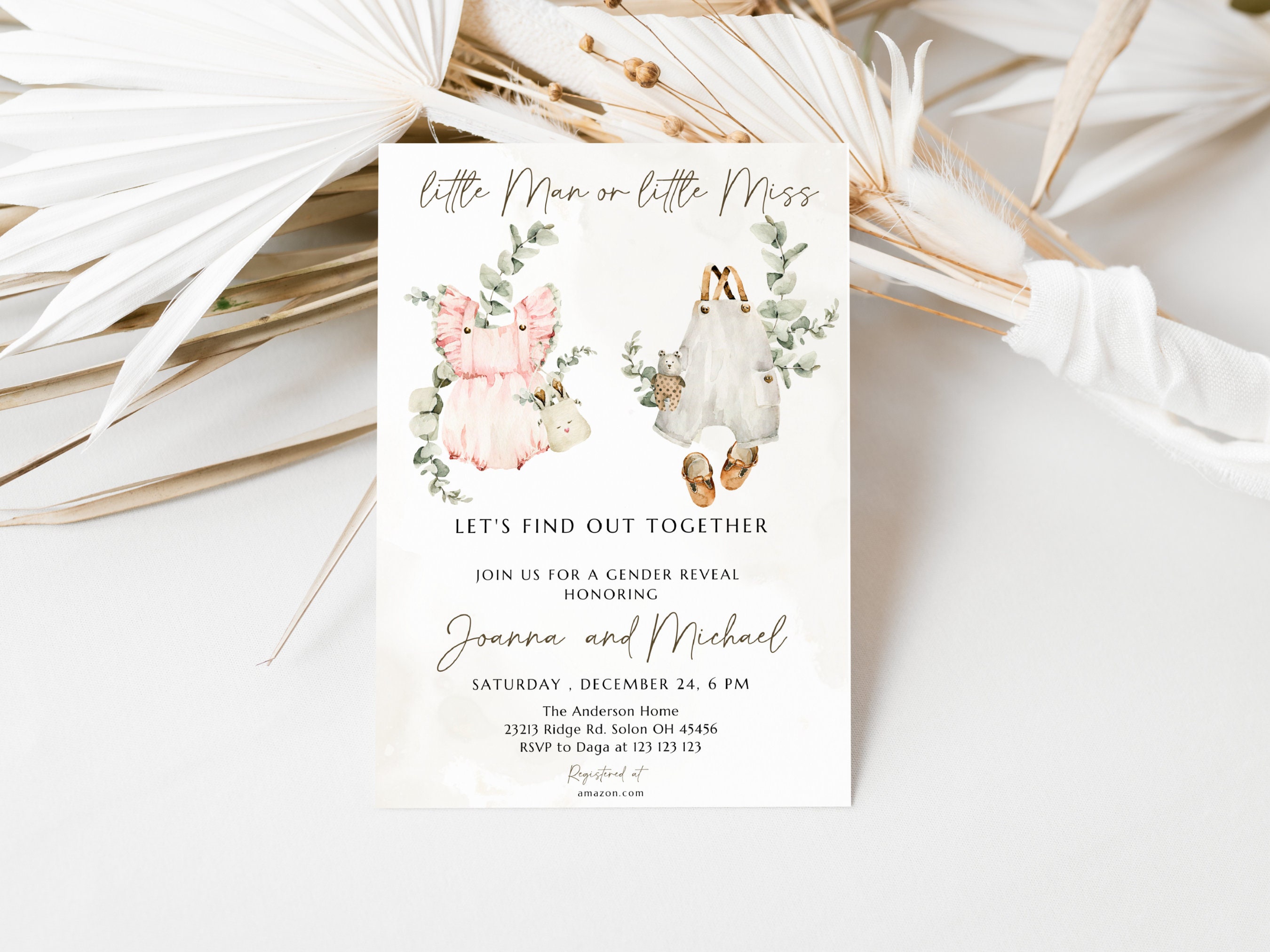 Welcome Sign Gender Reveal Rustic Gender Reveal Boho Gender - Etsy