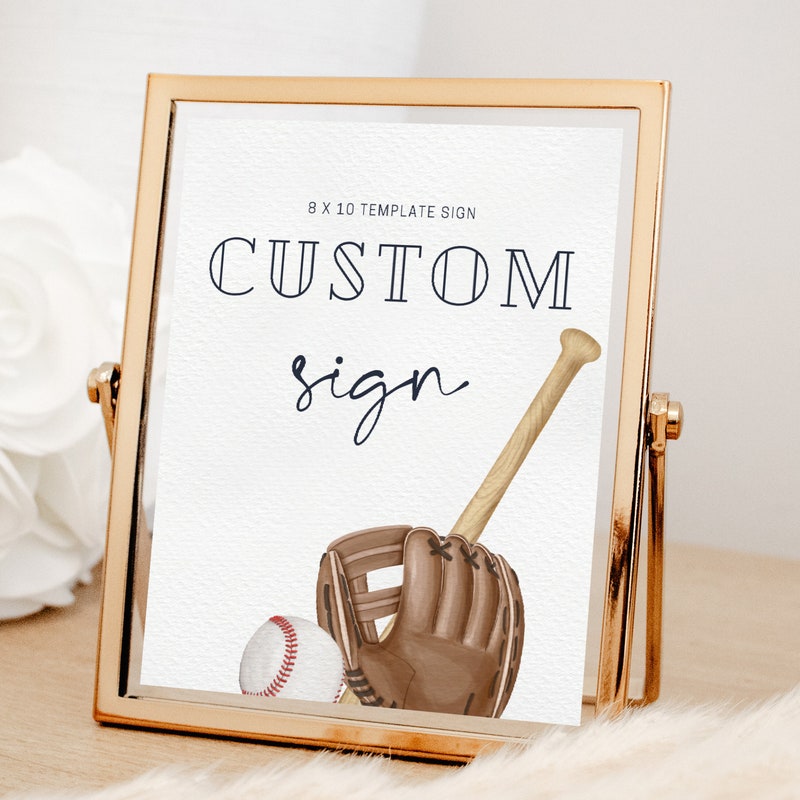 Baseball Signs - Etsy