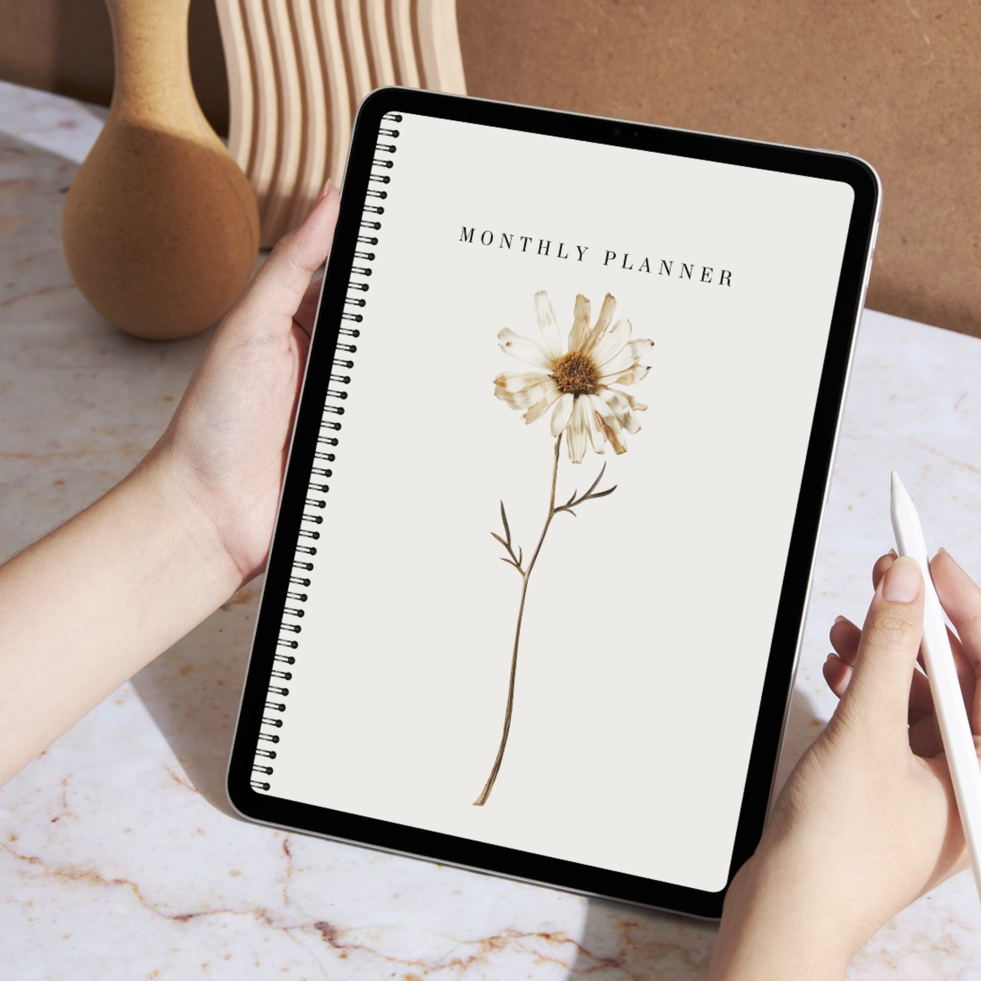 20 Goodnotes Covers, Digital Notebook Cover, Flower Notebook Cover ...