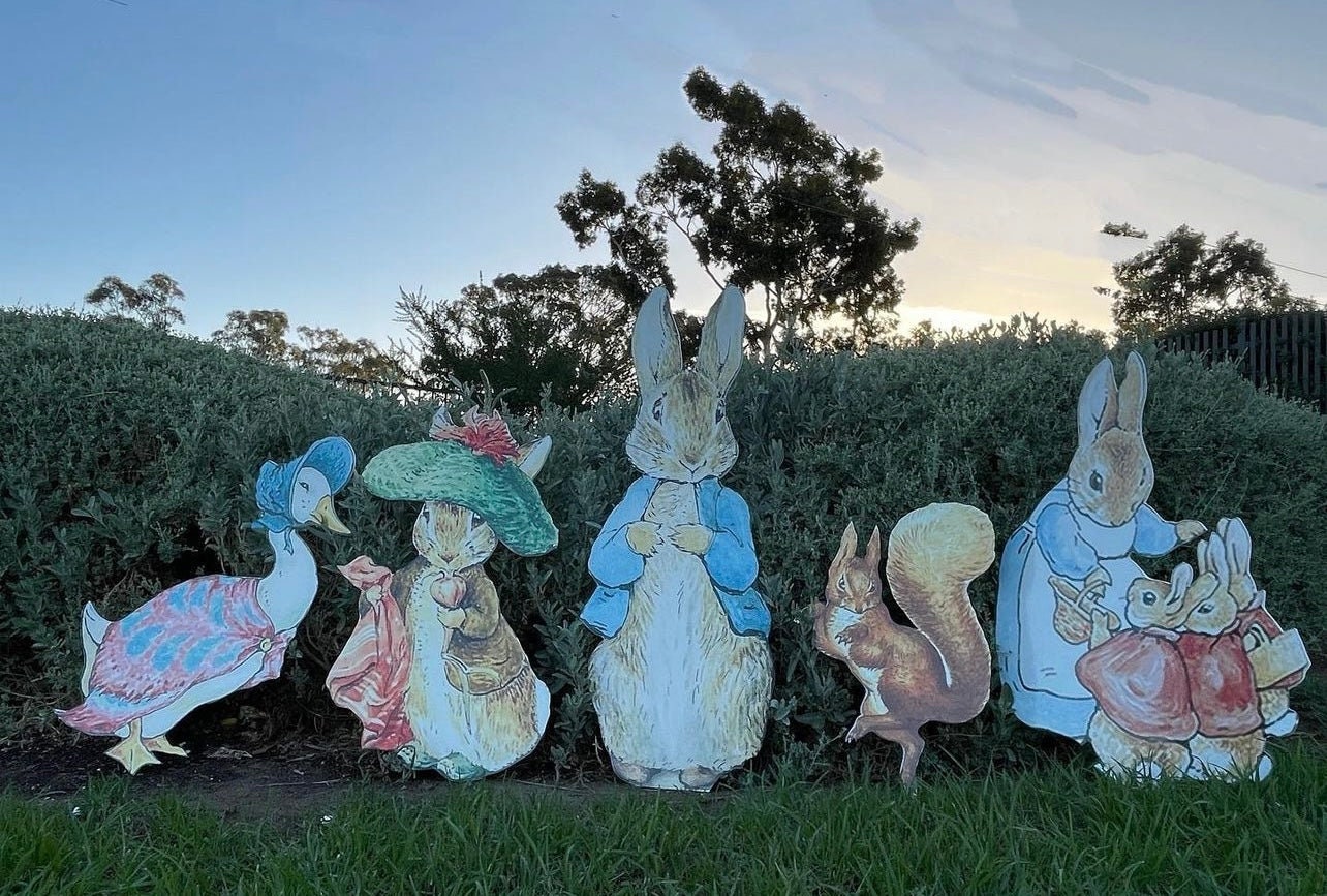 Peter Rabbit Cut Outs - Etsy Australia