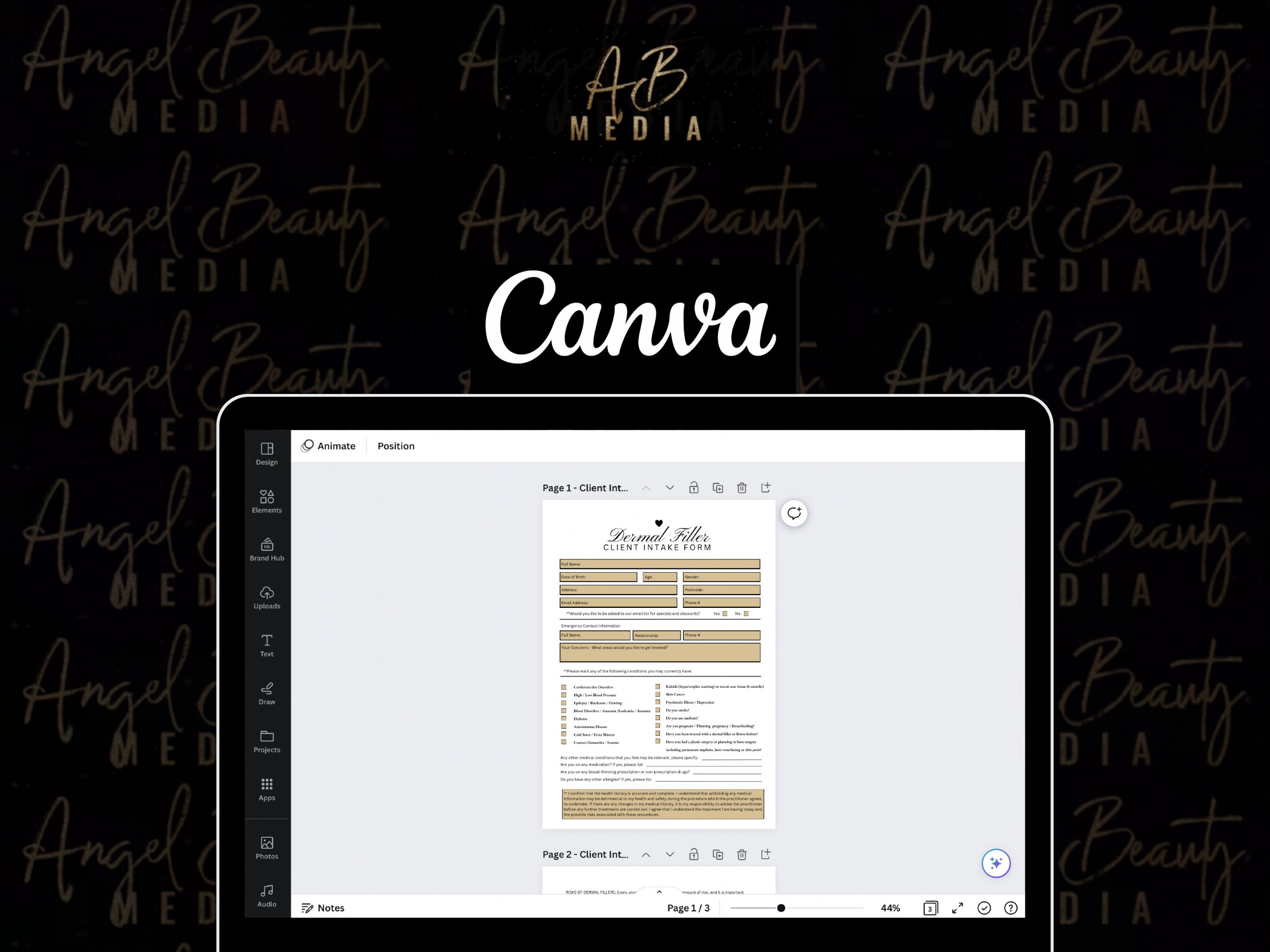 Customisable Nurse Injector Templates, Dermal Filler After Care, Client ...