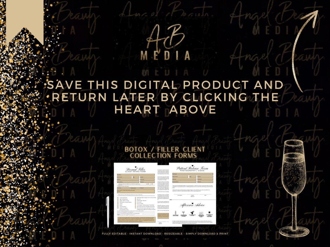 Customisable Nurse Injector Templates, Dermal Filler After Care, Client ...