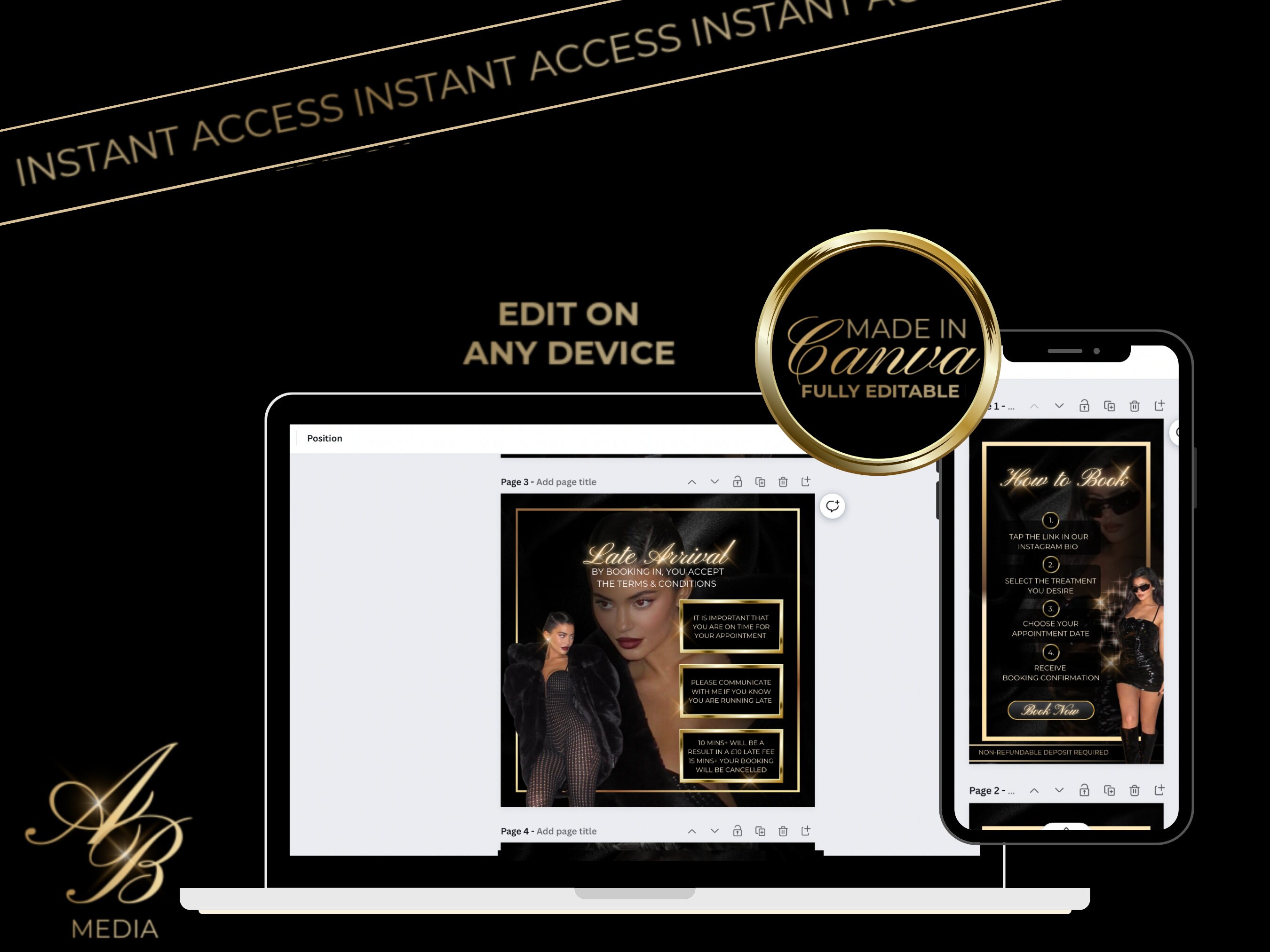 Luxe Beauty Salon Booking Policies, Cancellation Policy, Luxury ...