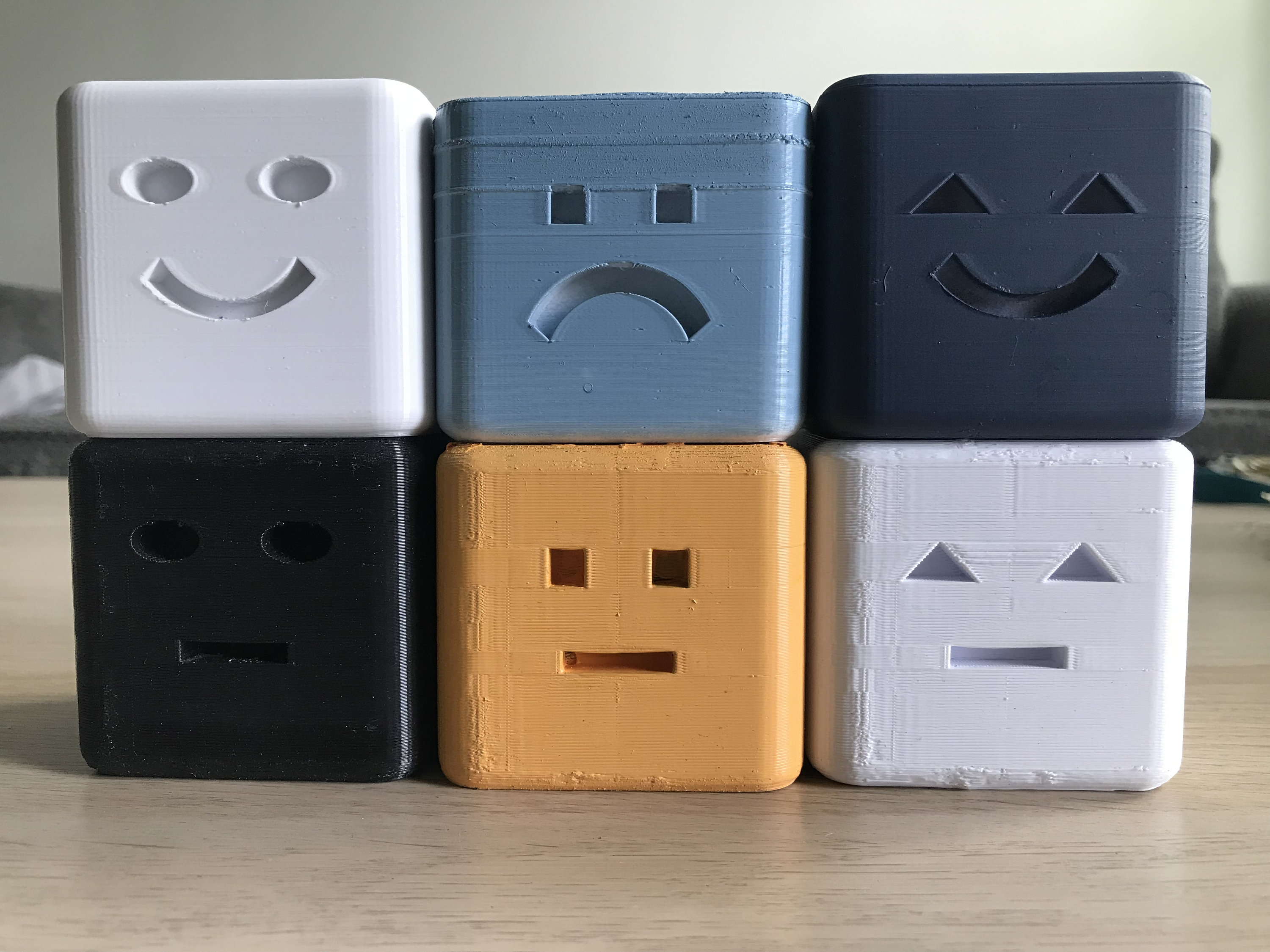 Mood Cubes, Emotion Cubes, Gift Idea, Minimalist Decor, Home Decor ...