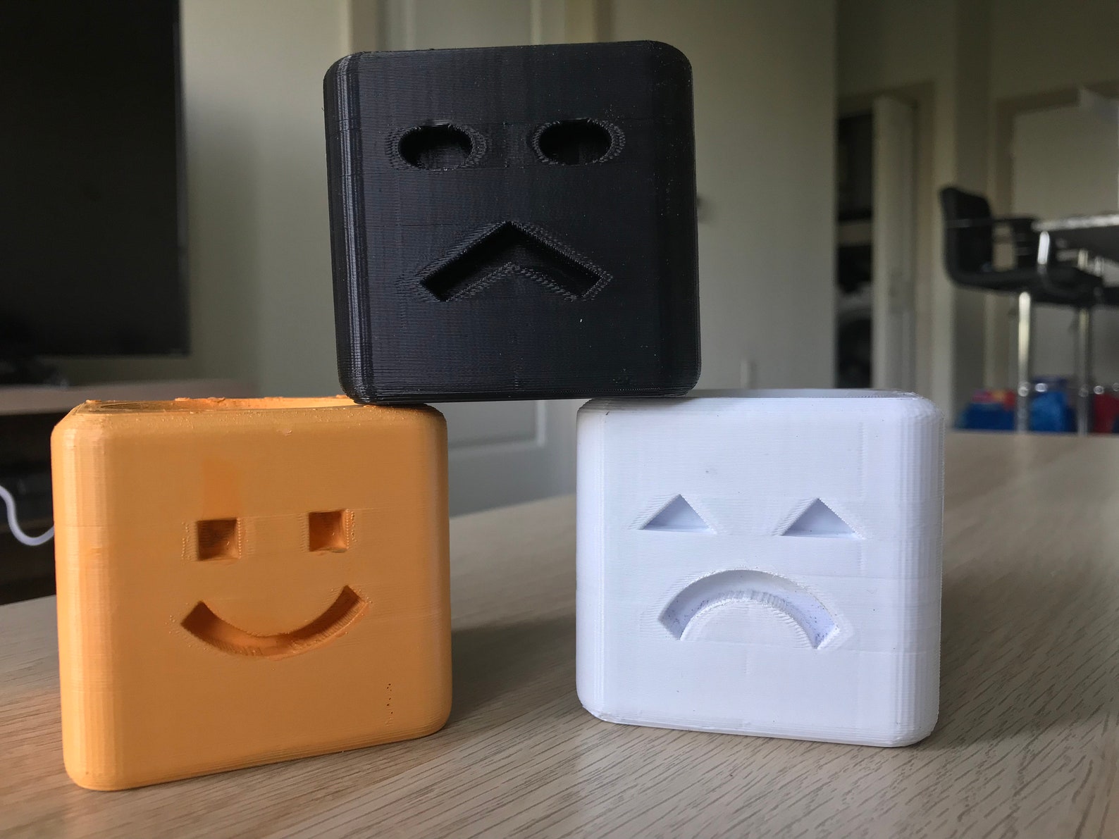 Mood Cubes, Emotion Cubes, Gift Idea, Minimalist Decor, Home Decor ...