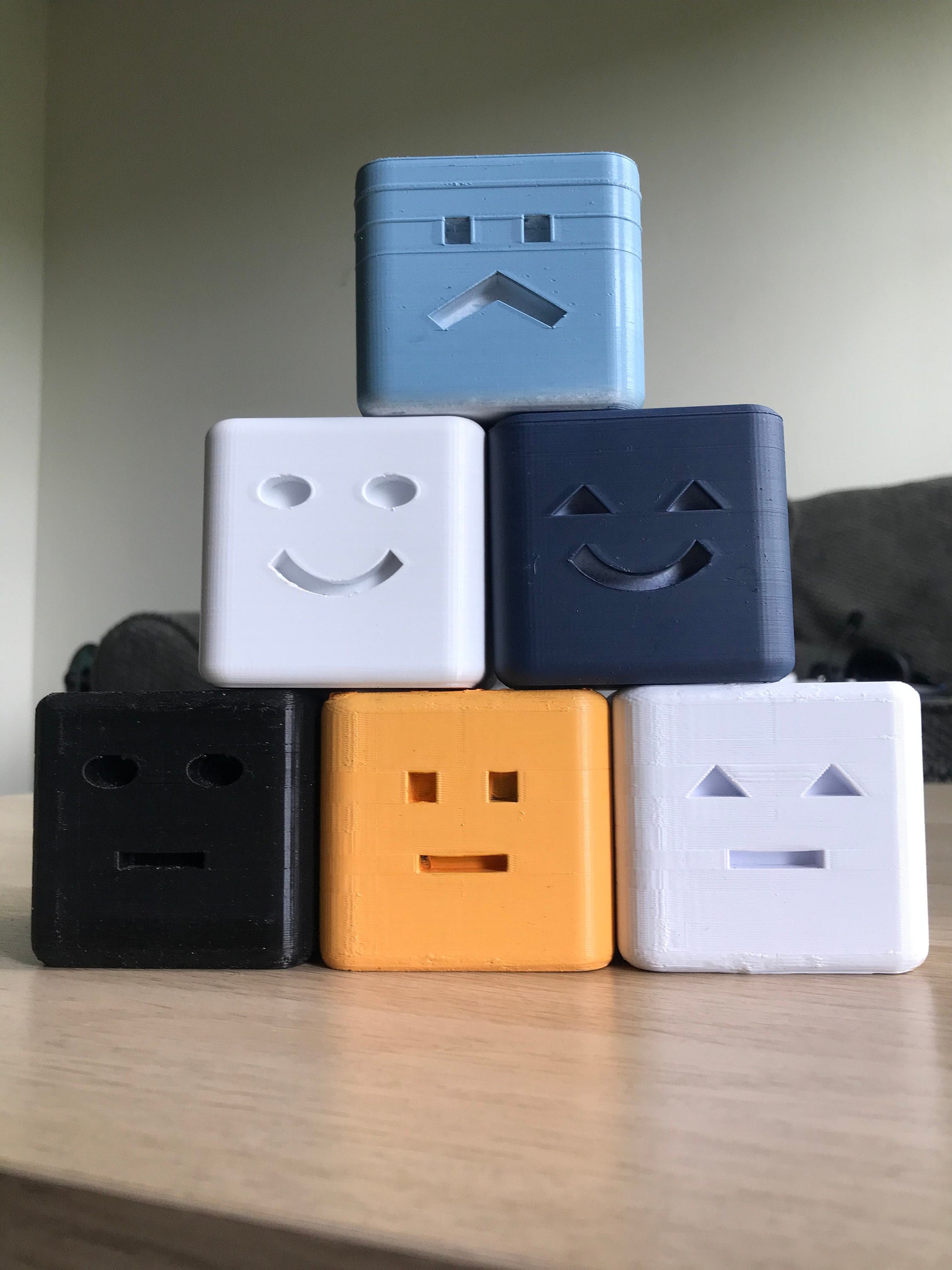 Mood Cubes, Emotion Cubes, Gift Idea, Minimalist Decor, Home Decor ...