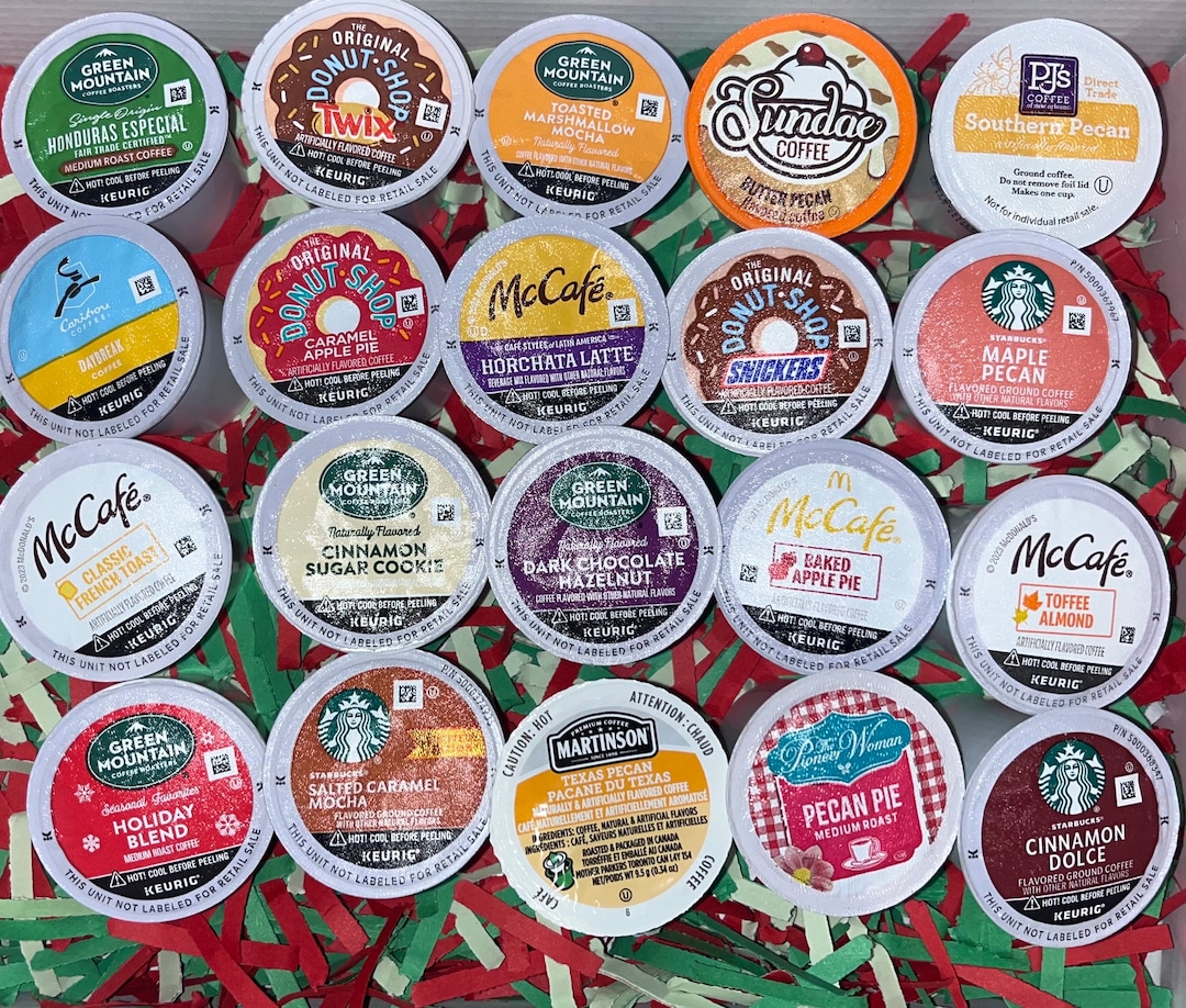 10 K-cups Coffee Lovers Gift Box K-cup Variety Box 10 K-cups - Etsy