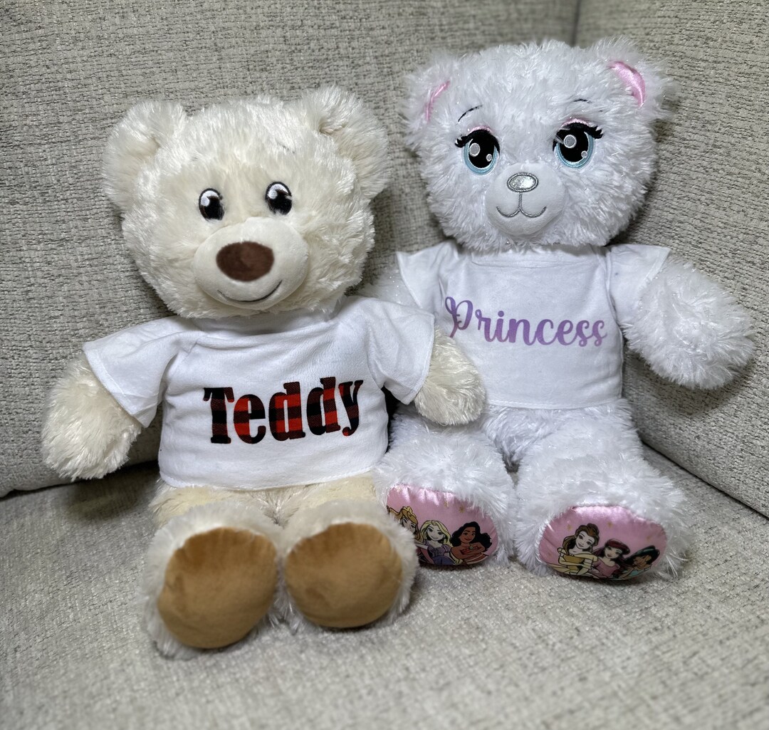 Stuffed Animal Shirt With Name (with or Without Hood) - Etsy