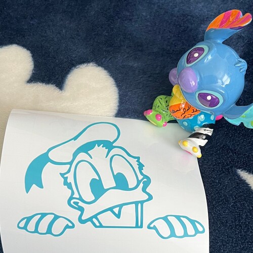 Donald Duck Vinyl Decal Car Window Mirror Bumper Laptop - Etsy