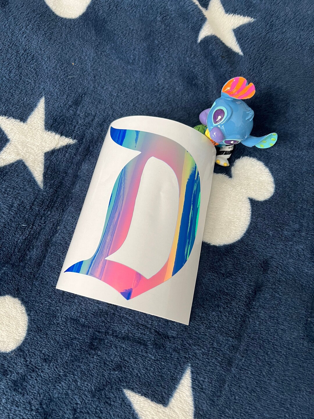 Disneyland 'D' Holographic Vinyl Decal | Disney Decal | Car Window ...