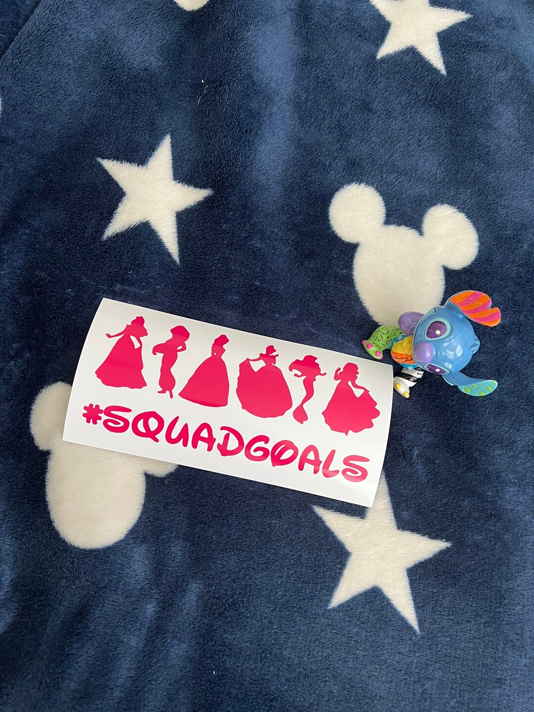 Disney Princesses Squad Goals Princess Vinyl Decal Disney Decal Car ...